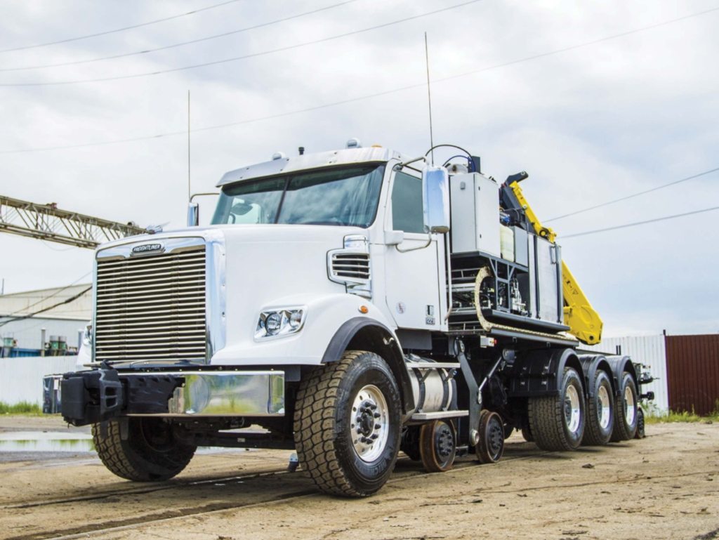 Workhorse XI Rail Car Mover | Canadian Hi-Rail Services